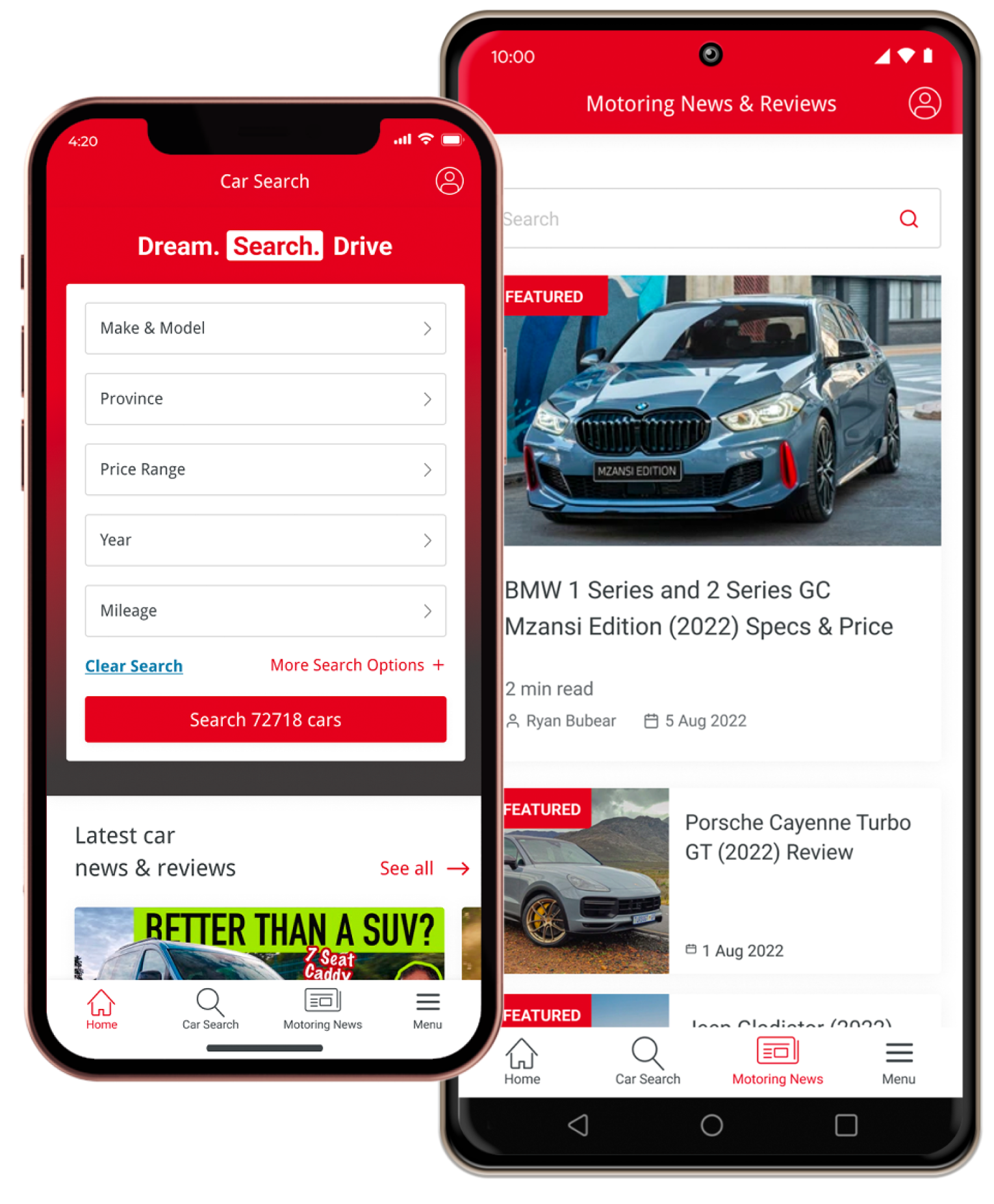 Download the Cars.co.za App